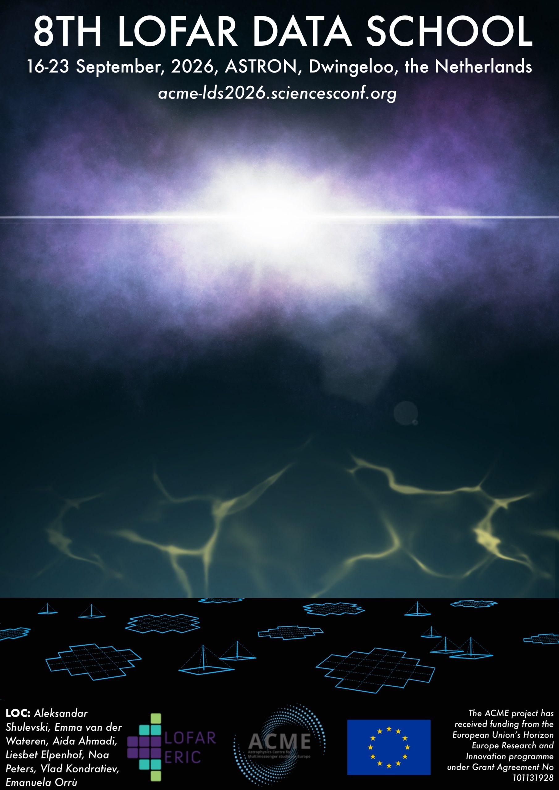 Second Announcement 8th LOFAR Data School (LDS2026) - LOFAR ERIC